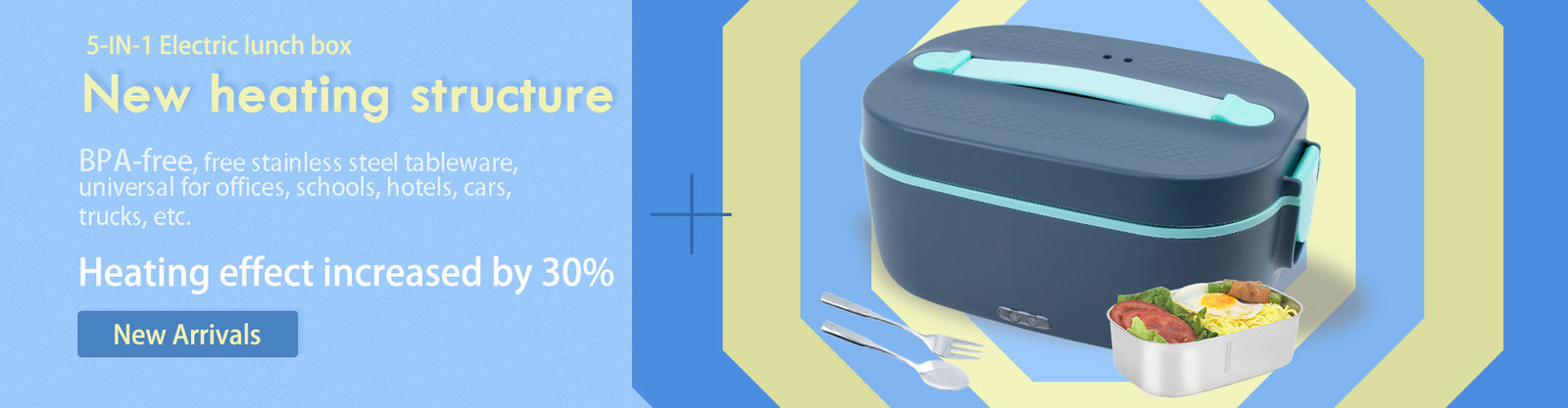 Quality Electric Lunch Boxes & Metal Bento Lunch Box factory from China